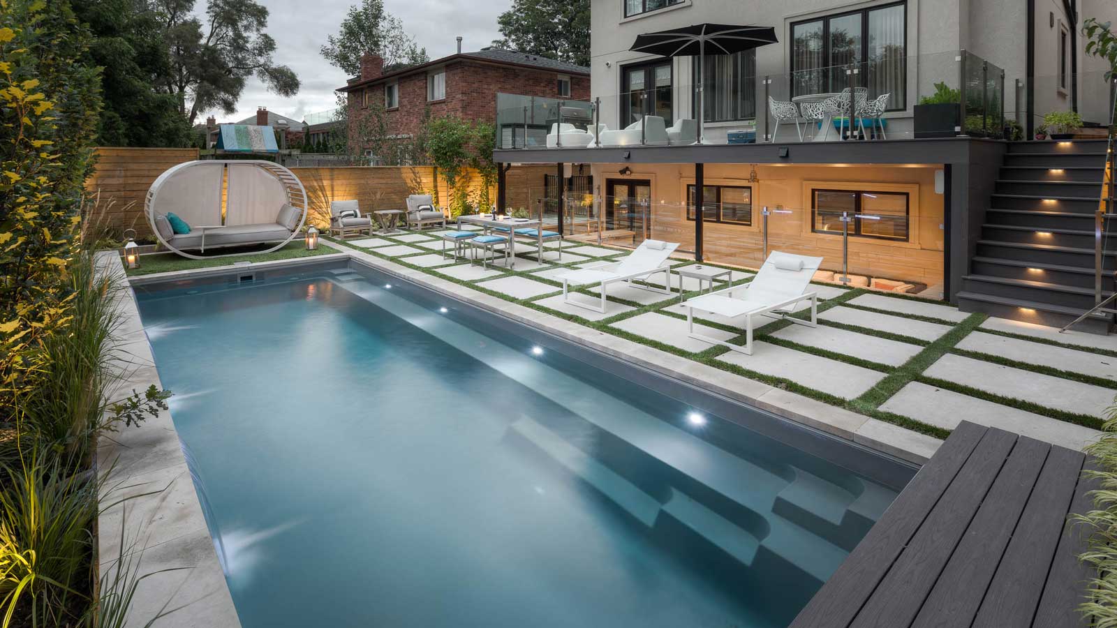 Toronto Pool Construction & Installation | Fibreglass Pools, Concrete ...